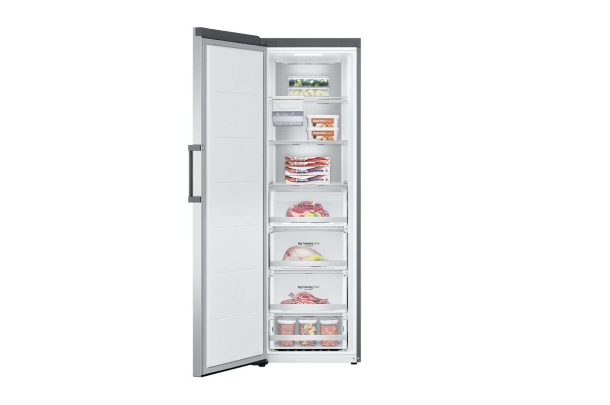 Upright LG freezer ,324L Gross Capacity - New Vision