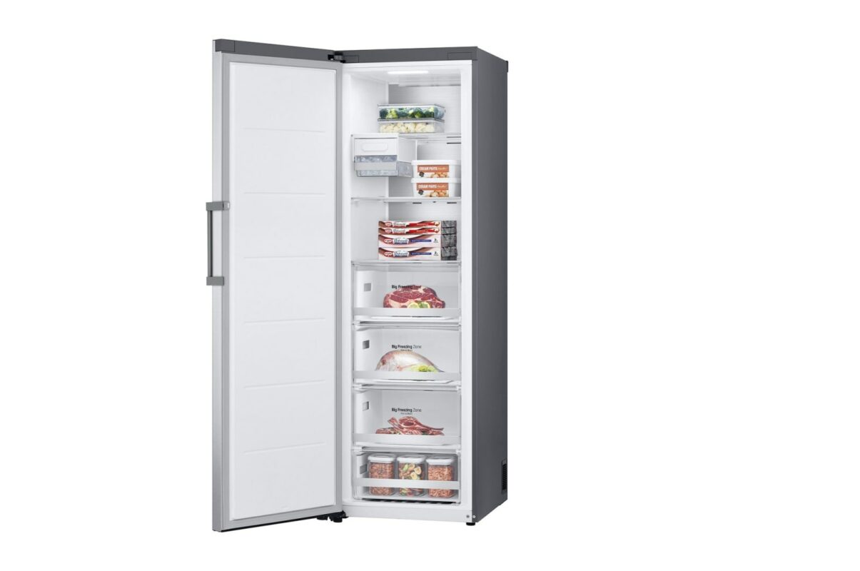Upright LG freezer ,324L Gross Capacity - New Vision
